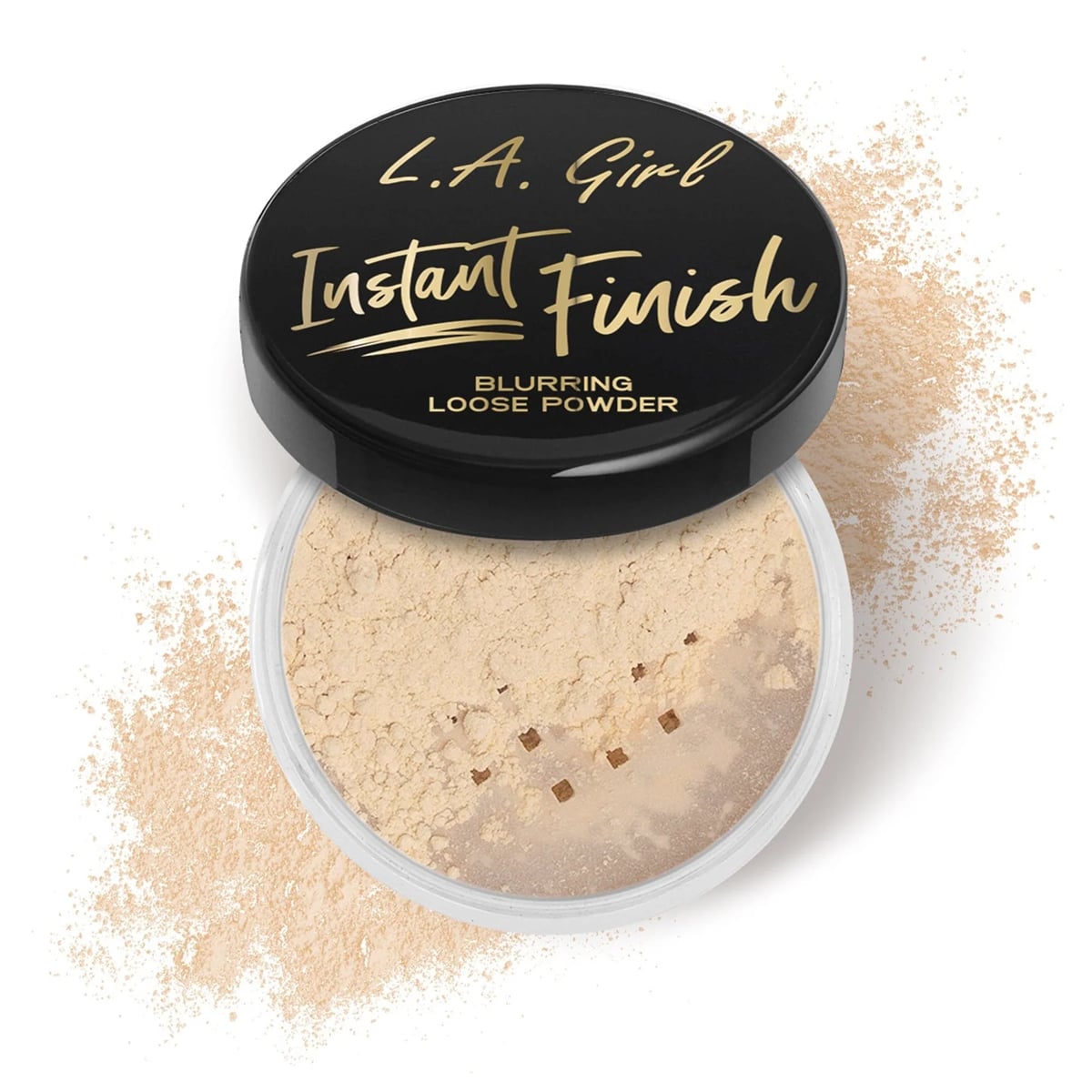 L.A Girl Instant Finish Blurring Loose Powder - GLP730 Light | Whites