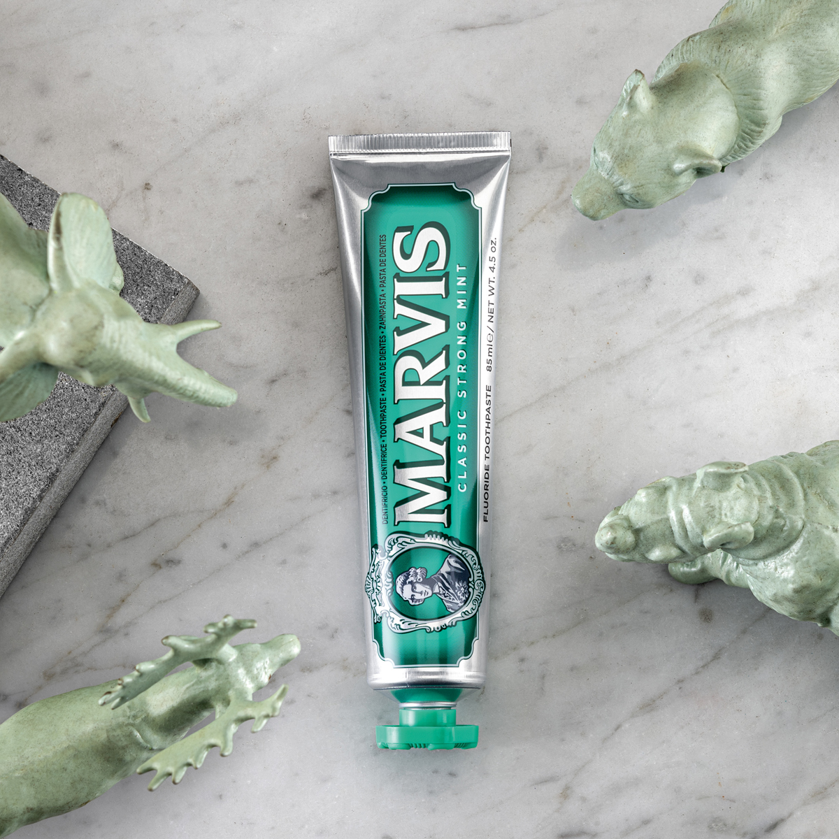 Marvis Classic Strong Mint Toothpaste - 85Ml | Whites
